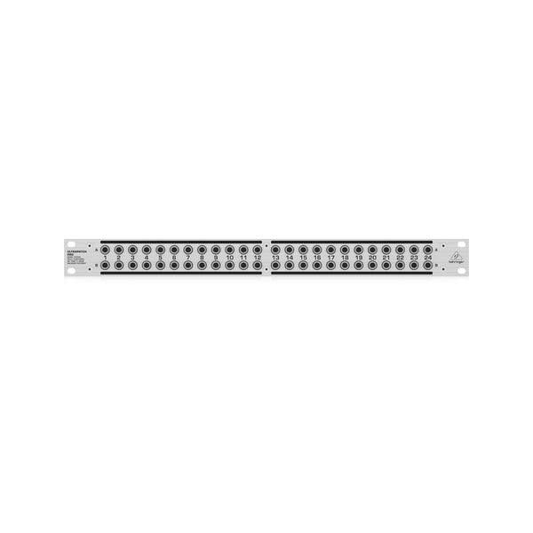 Behringer Ultrapatch Pro PX3000 48-point 1/4" TRS Balanced Patch Bay ...