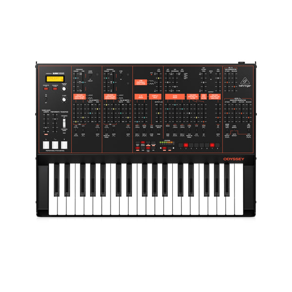 Behringer Odyssey - Analog Synthesizer with 37 Full-Size Keys, Dual VC ...