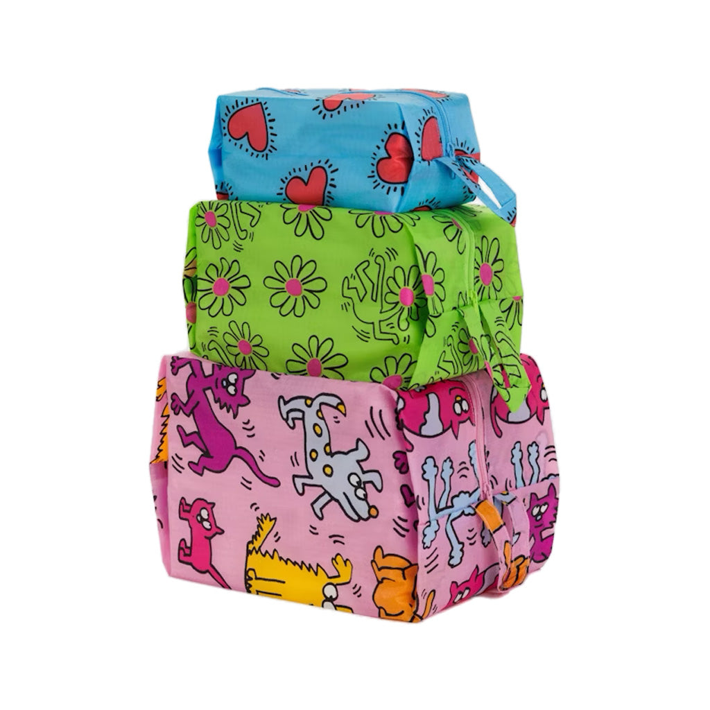 Baggu 3D Zip Set, Keith Haring – Swee Lee Philippines