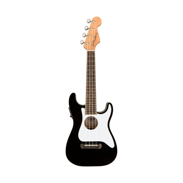 Fender Fullerton Stratocaster Ukulele, Walnut FB, Black – Swee Lee ...
