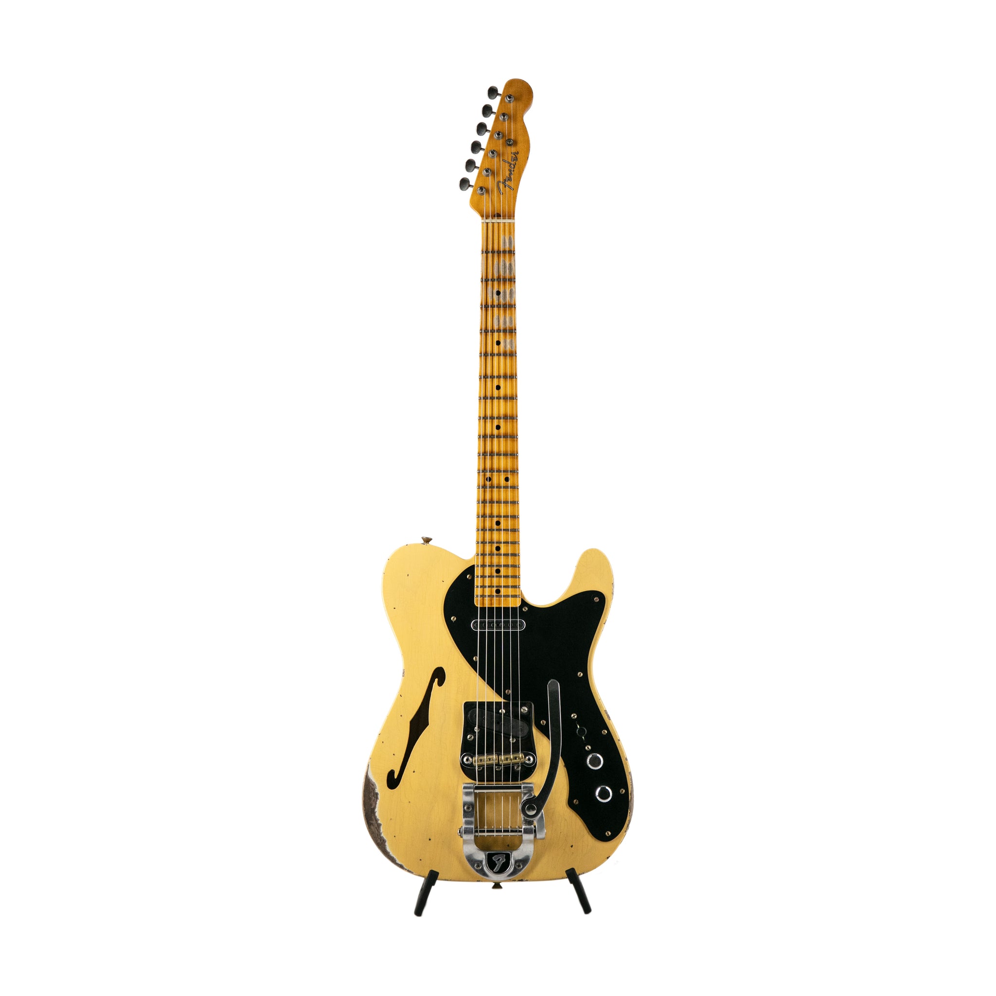 Fender Custom Shop Limited Edition Nocaster Thinline Relic Guitar, Age ...